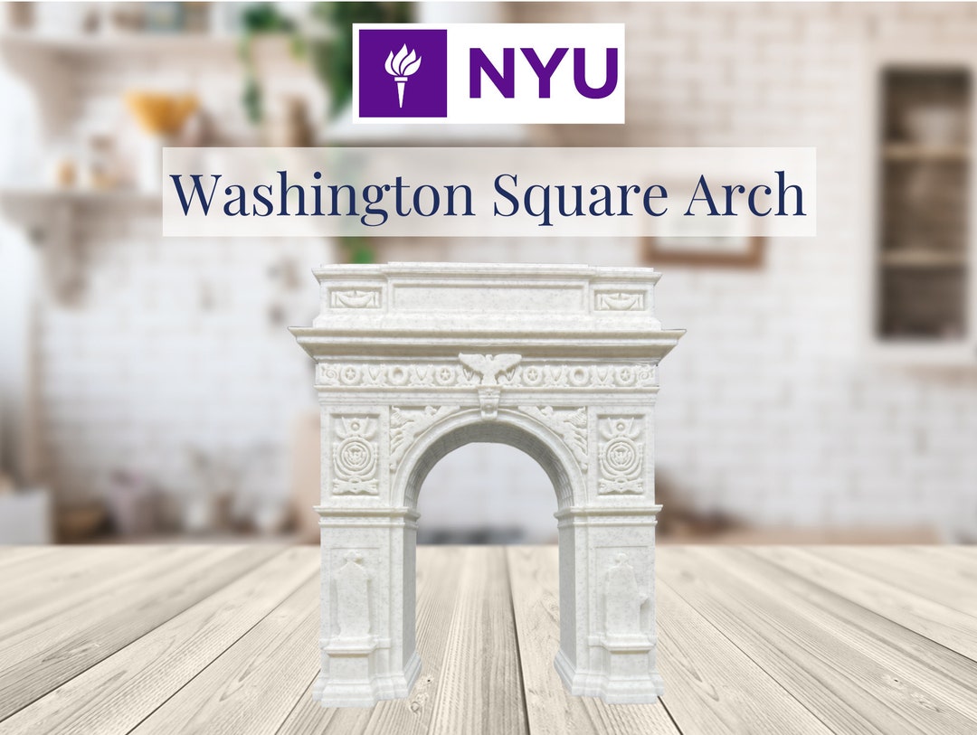 NYU Washington Square Arch Graduation Gift for Son or Daughter Birthday ...
