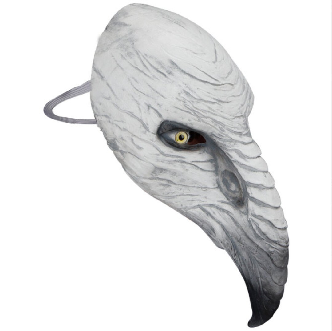 Funny Medieval Steampunk Plague Doctor Bird Mask Latex Punk Cosplay ...