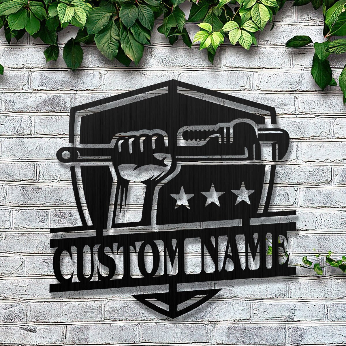 Custom Plumber Metal Sign Personalized Plumber Sign Plumber | Etsy