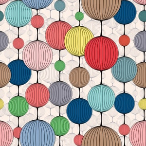 Colorful Ball Chains Removable Peel and Stick Wallpaper - Etsy