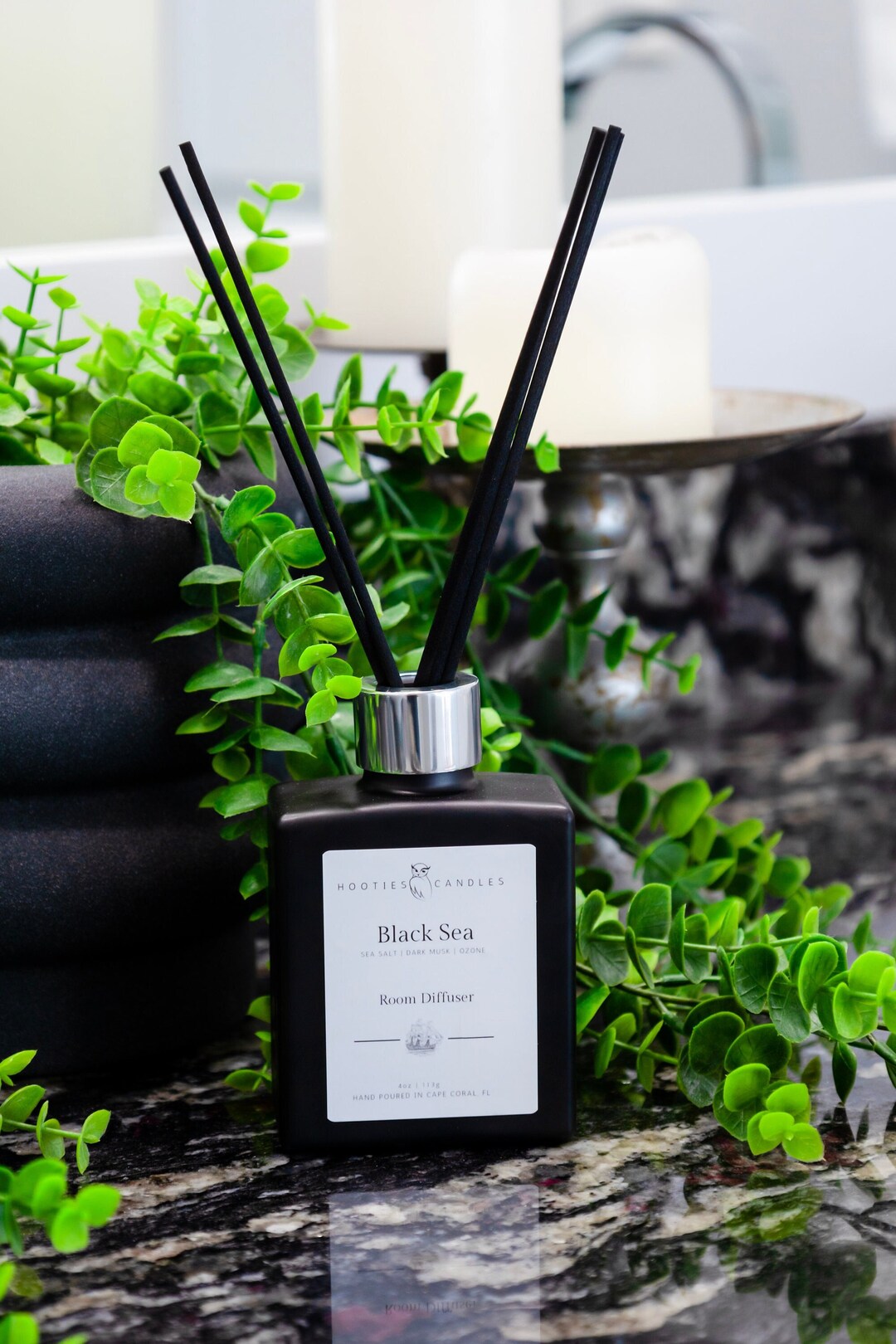 Black Sea Home Reed Diffuser, Fragrance Diffuser, Oil Diffuser, Home Fragrance - Etsy
