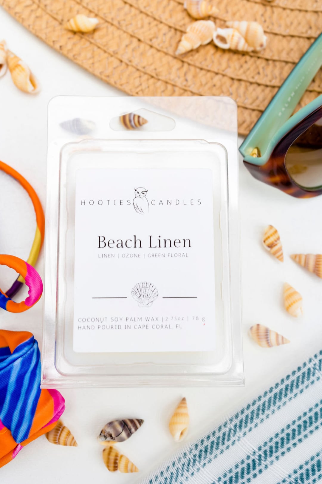 Beach Linen Wax Melts, Ocean Wax Melt, Coconut Soy Wax Melts, Highly ...