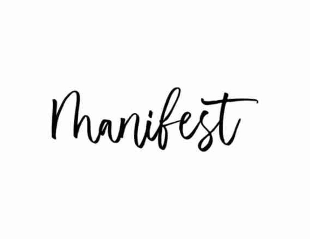 Manifest Svg, Motivation Svg, Manifestation Svg, Manifest That Shit ...