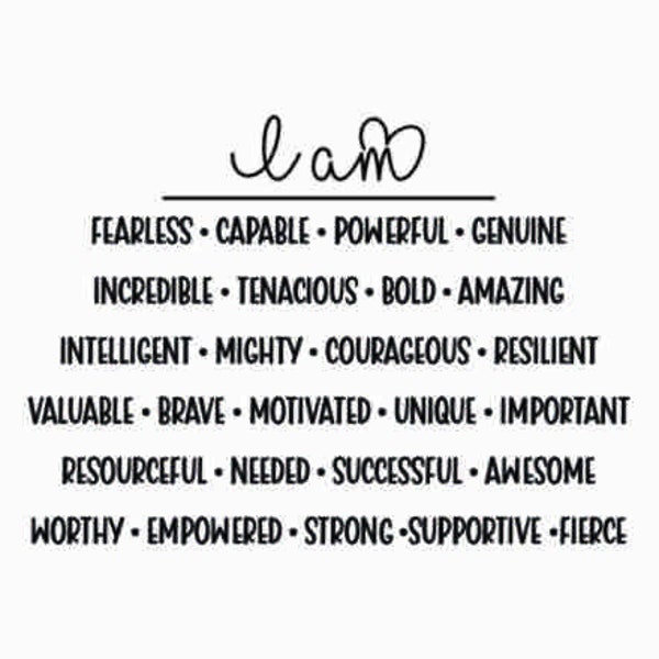 Words of Affirmation - Etsy