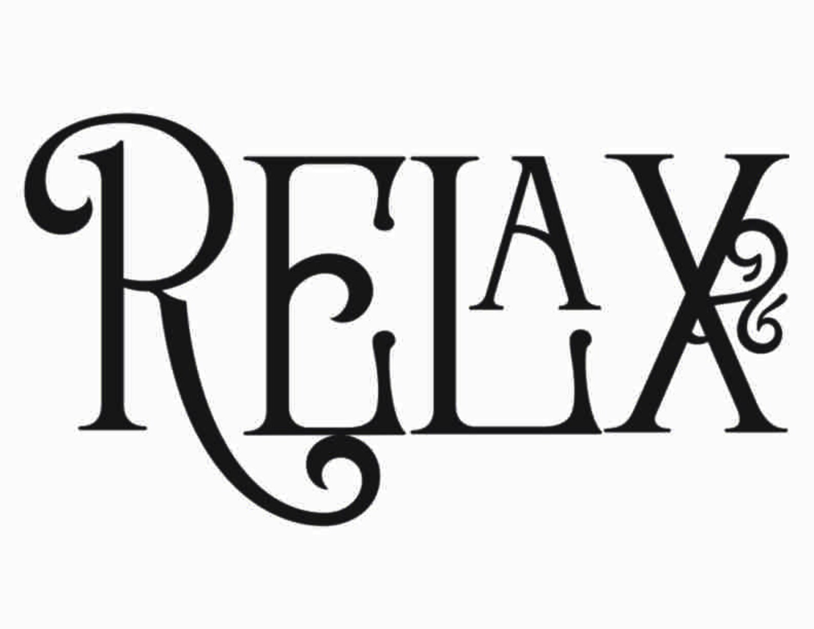 Relax SVG Farmhouse Bathroom SVG Home Decor Cut File Bathroom Wall ...