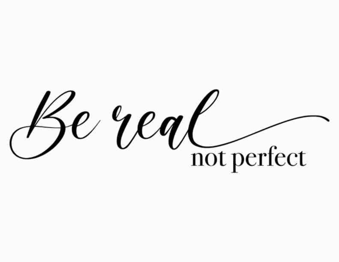 Be Real Not Perfect SVG Perfectly Imperfect Svg Christian Svg ...
