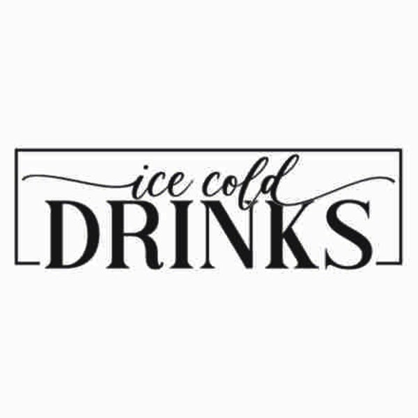Cold Drinks Sign - Etsy