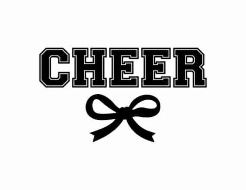 Cheer Svg, Cheerleader Svg, Cheerleading Svg, Cheer Mom Svg, Bow Svg ...