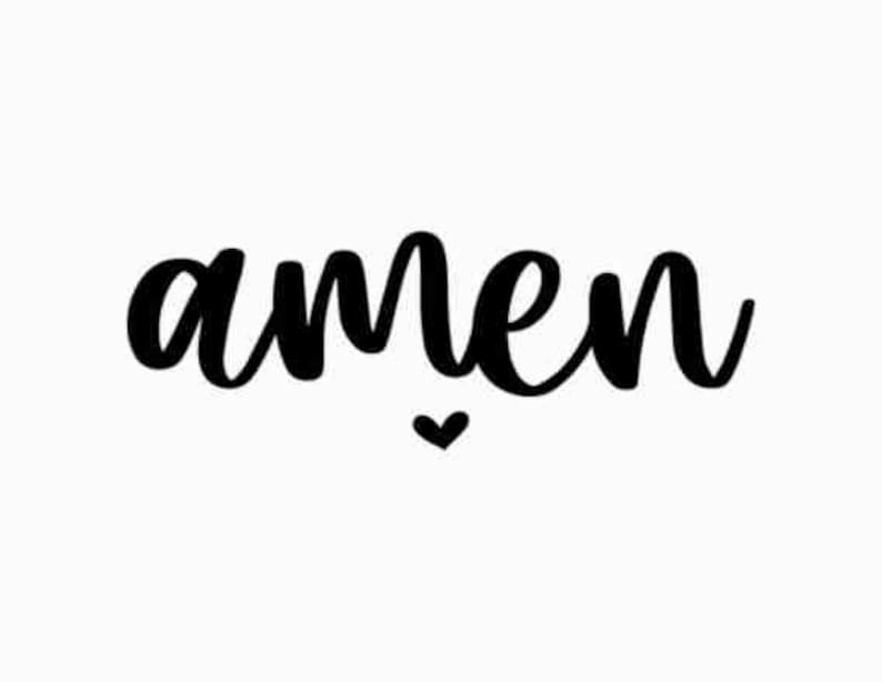 Amen Svg Png, Christian Svg, Pray Svg, Prayer Svg, Religious Svg, Bible ...