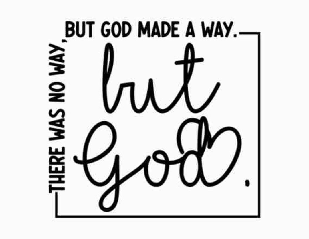 But God Svg, but God Shirt Svg, Created With a Purpose Svg, Christian ...