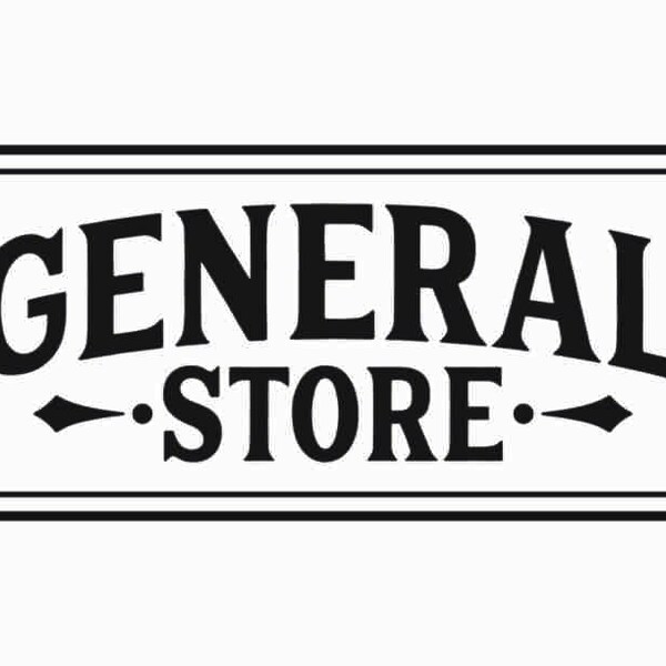 General Store Sign - Etsy