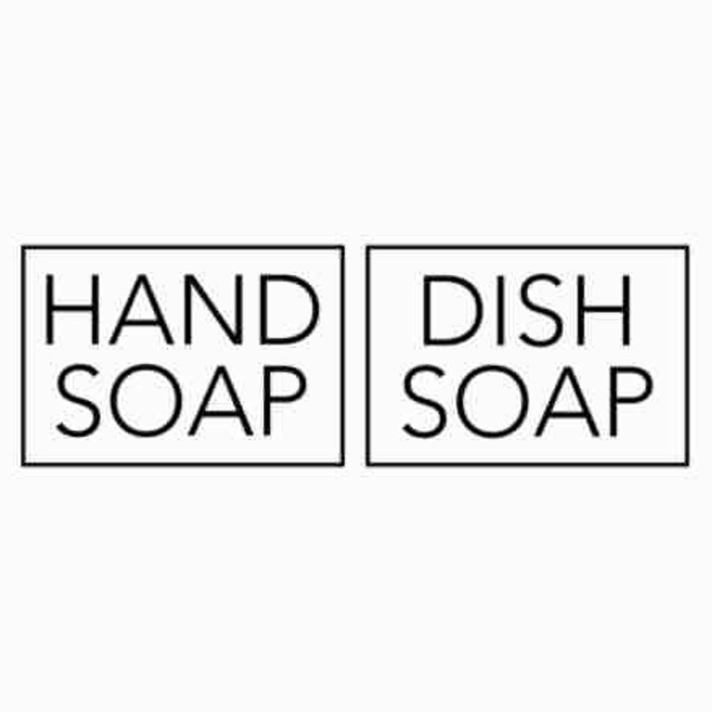 Soap Dispenser Label - Etsy