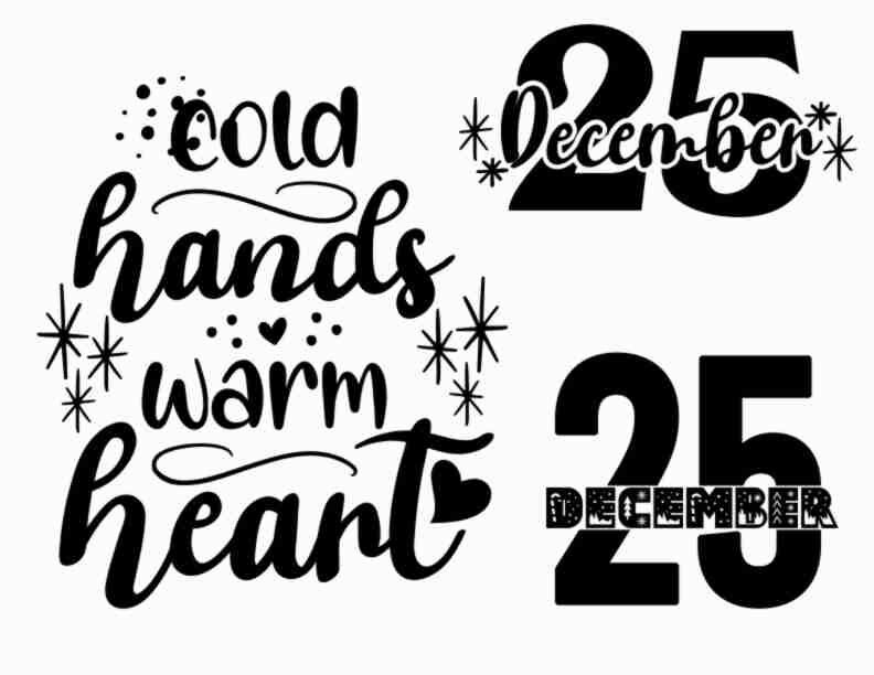 Winter SVG Bundle, Christmas Svg, Winter Svg, Santa Svg, Christmas ...