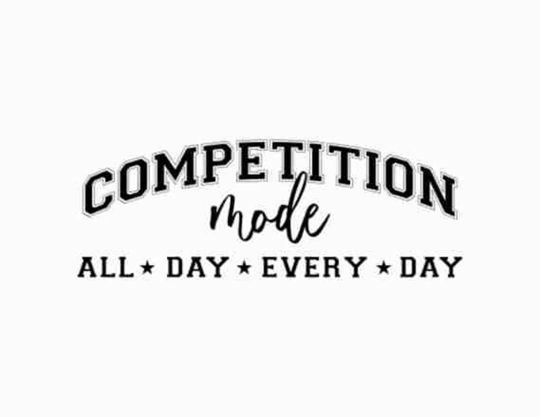 Competition Mode SVG PNG, Cheer Shirt, Cheerleader Svg, Game Day Vibes ...