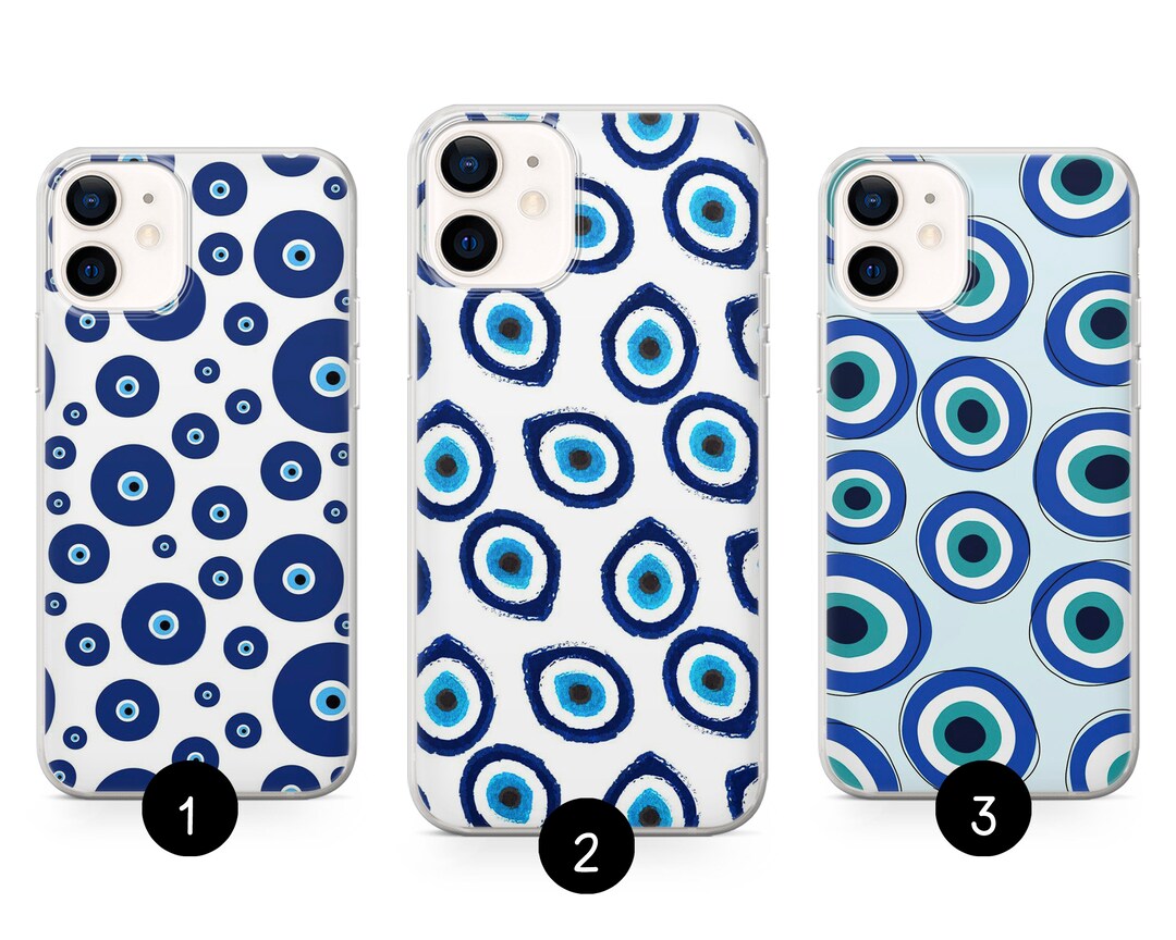 Evil Eye Phone Case Spiritual Cover for iPhone 15 14 13 12 11 - Etsy