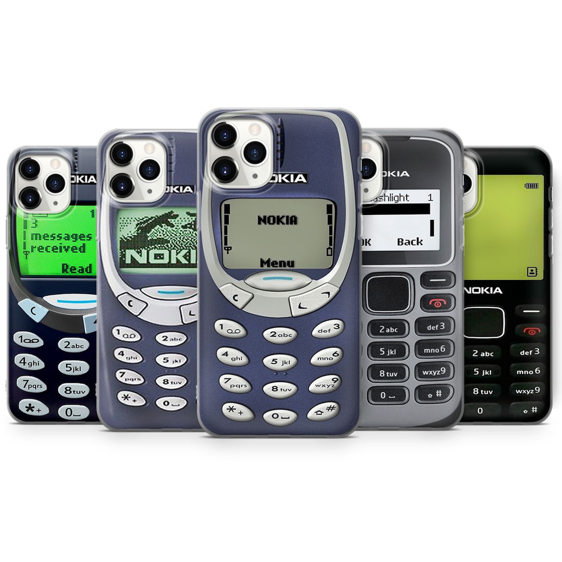 Retro Nokia Phone Case fit for iphone 12 iphone 11 iphone | Etsy