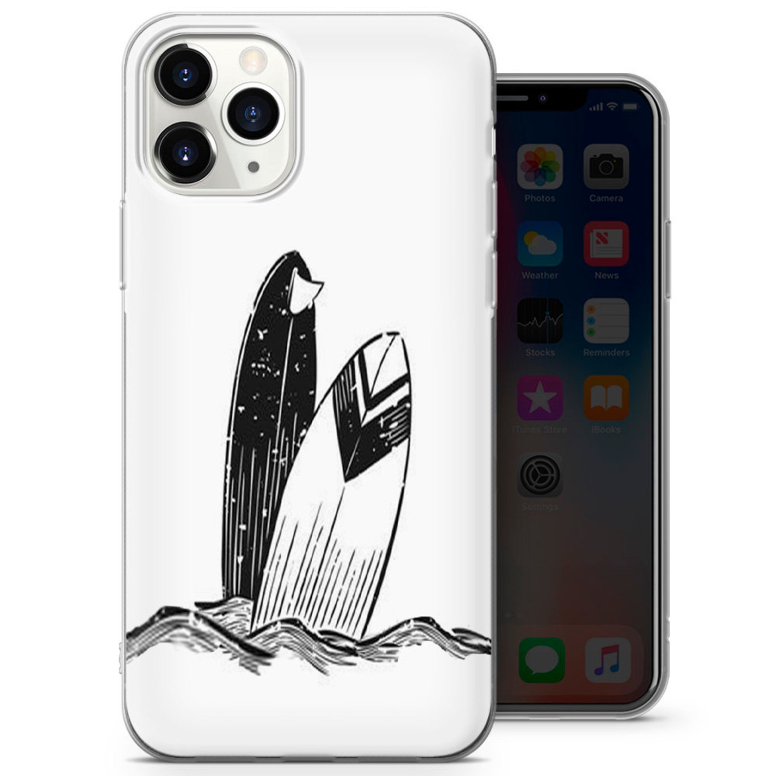 Surf Phone Case Surfing Cover for Iphone 14 11 Pro 12 13 XR XS - Etsy