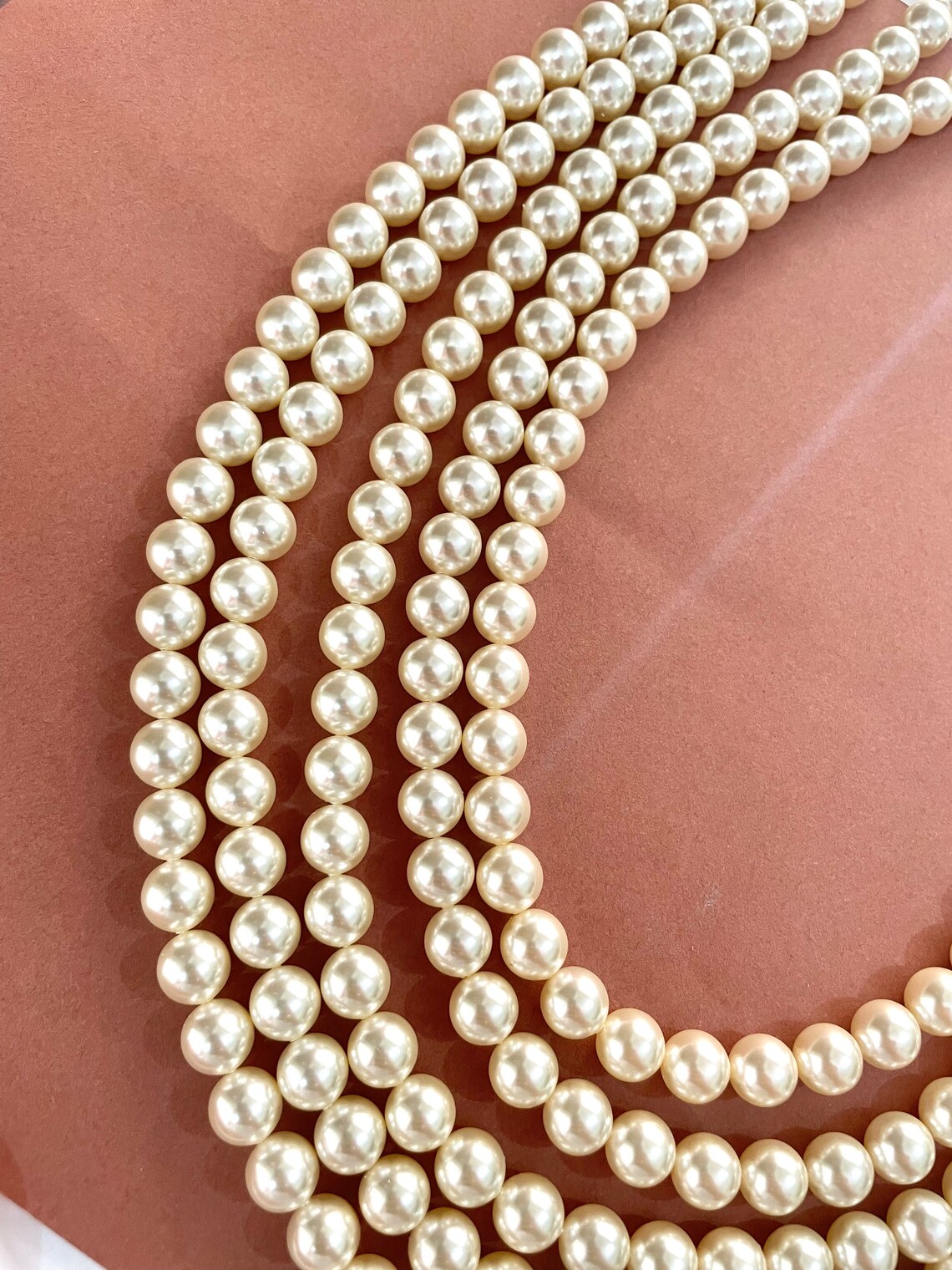 Crystal Cream Pearl (001 620) Genuine Swarovski 5810 Pearls Round Glass ...