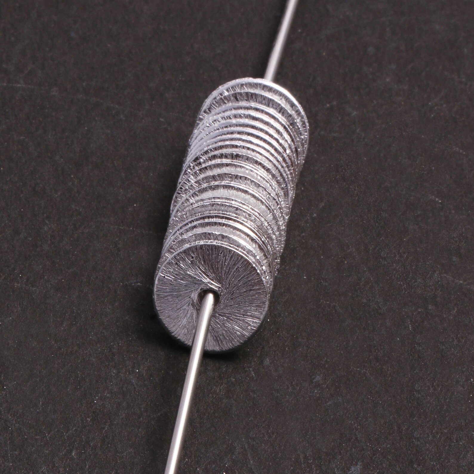 4mm 150pcs Silver Heishi Beads Flat Silver Disc Beads | Etsy