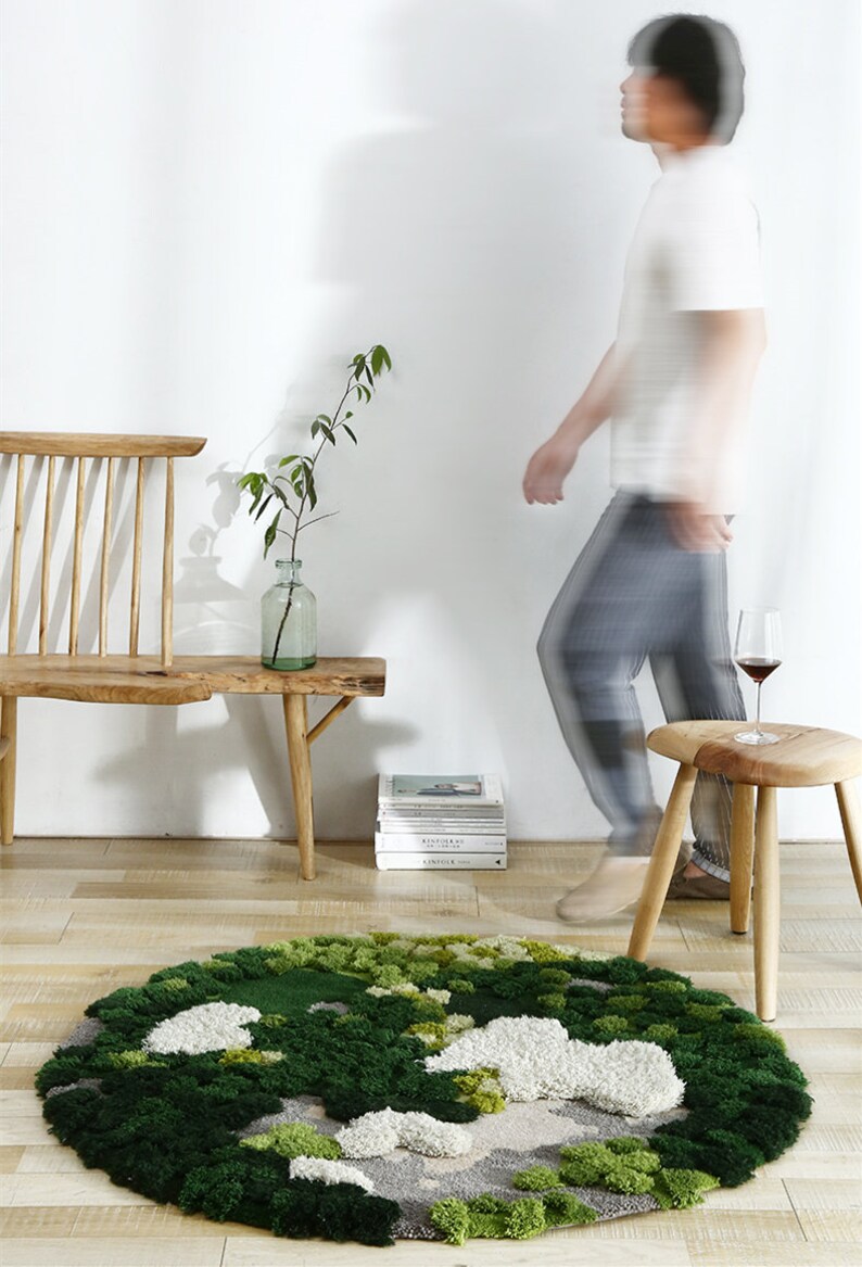 3D Area Rug Handmade Rugs Carpet Turfted Wool Rugs for Living - Etsy