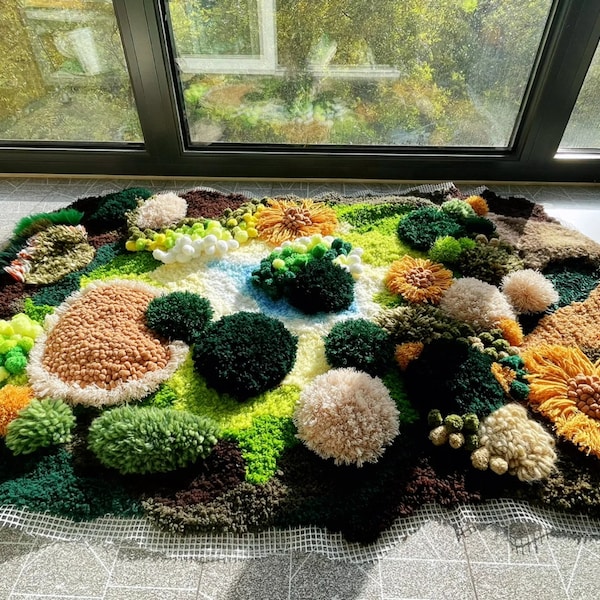 Fluffy Rug - Etsy