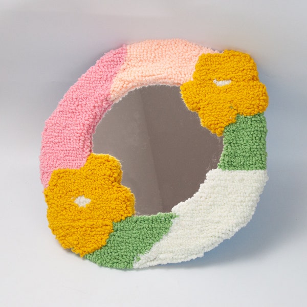 Tufted Mirror - Etsy