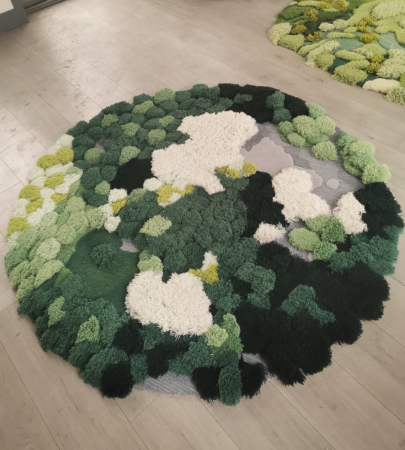 3D Area Rug Handmade Rugs Carpet Turfted Wool Rugs for Living - Etsy