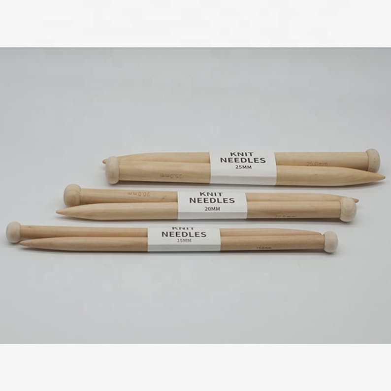 Jumbo Wooden Crochet Hooks 15mm 20mm 25mm 30mm - Etsy