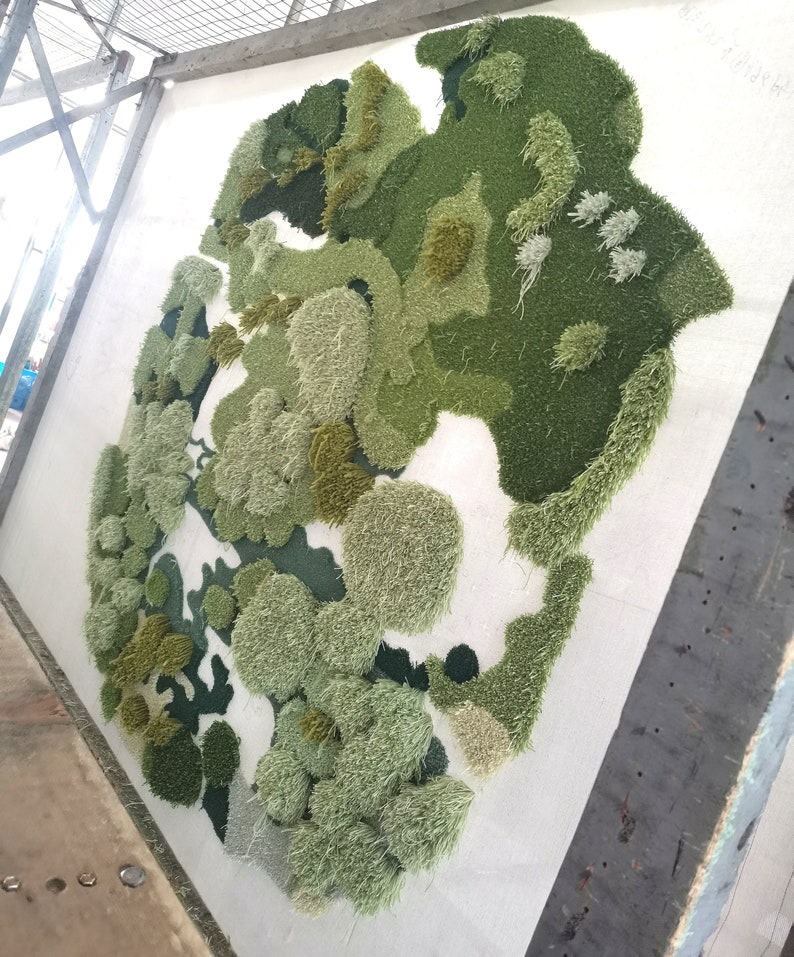 Moss Rugs .handmade Turfted Wool Rugs Carpets for Living Room/reading ...