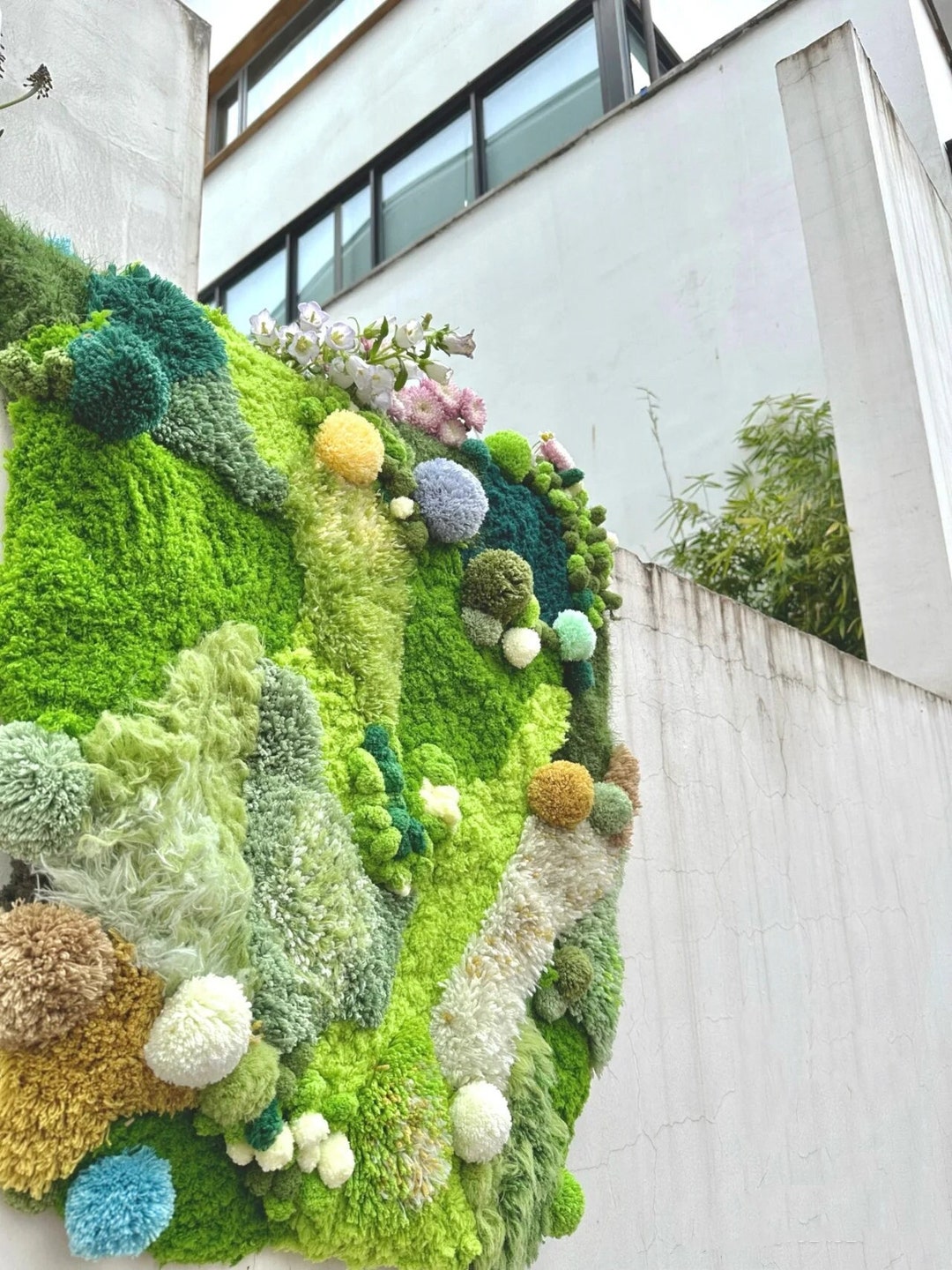 Handmade Moss Rug, Soft Latch Hook Rugs,custom Rugs,art Rugs,soft Rug ...