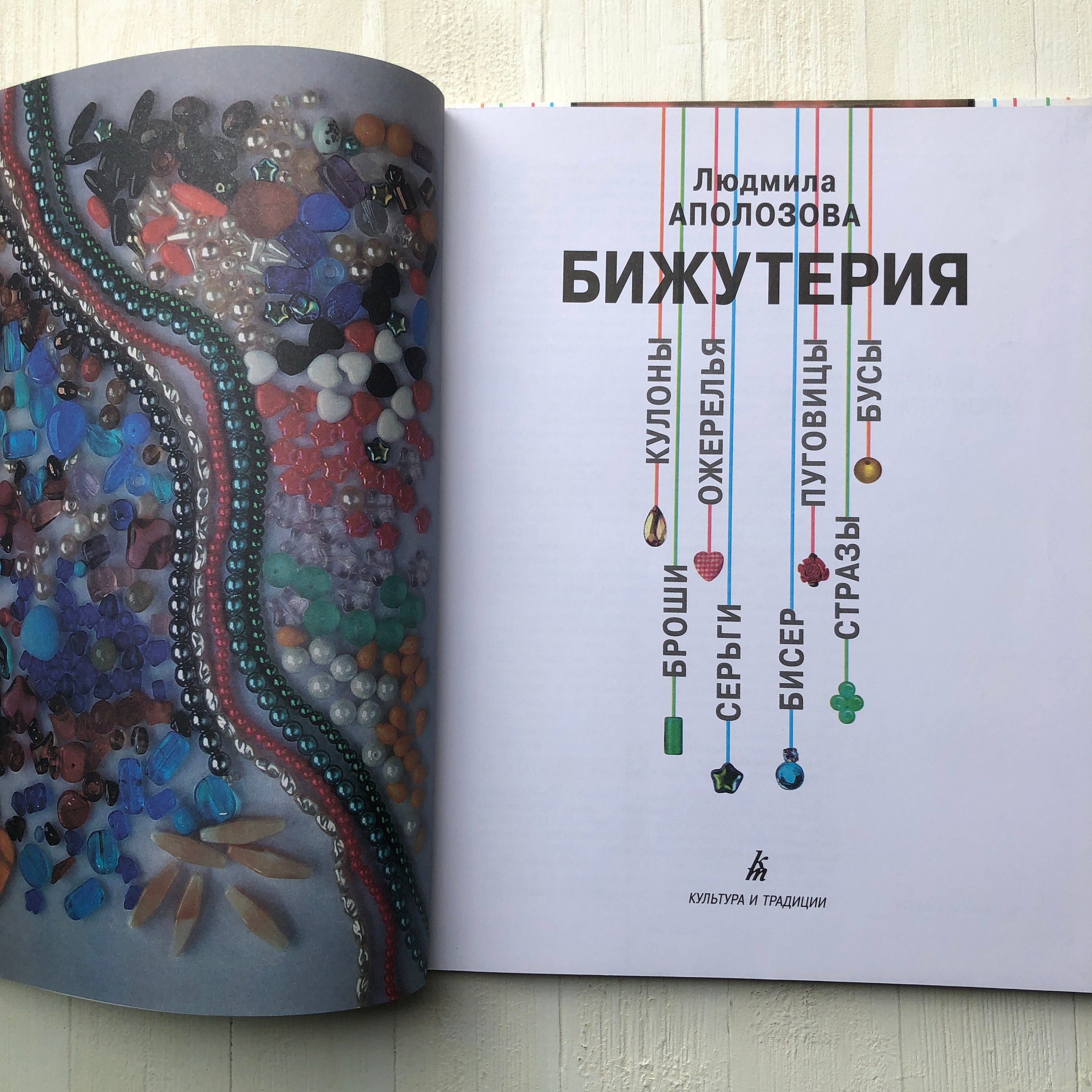 Russian Bead Book, Hardcover, How to Beading Book, Out of Print Books ...