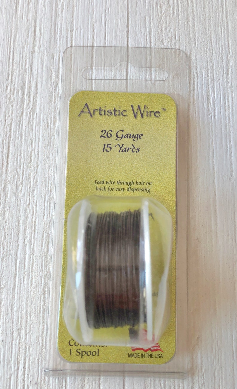 Artistic Wire, 26 Gauge Colored Craft Wire, Permanently Colored Wire ...