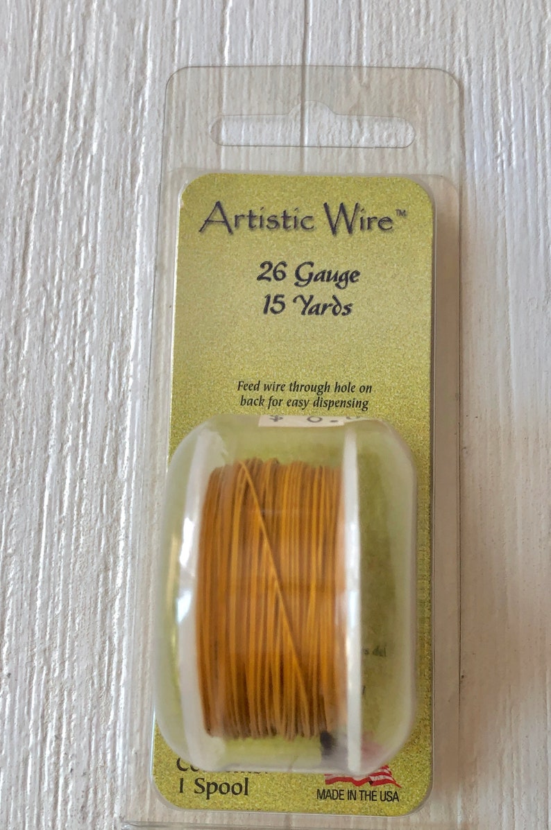 Artistic Wire, 26 Gauge Colored Craft Wire, Permanently Colored Wire ...