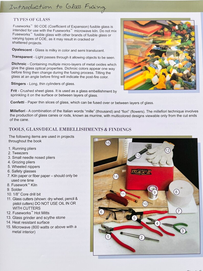 Simply Fused, A Glass Fusing Project Book, by Jeanne Baruth - Etsy