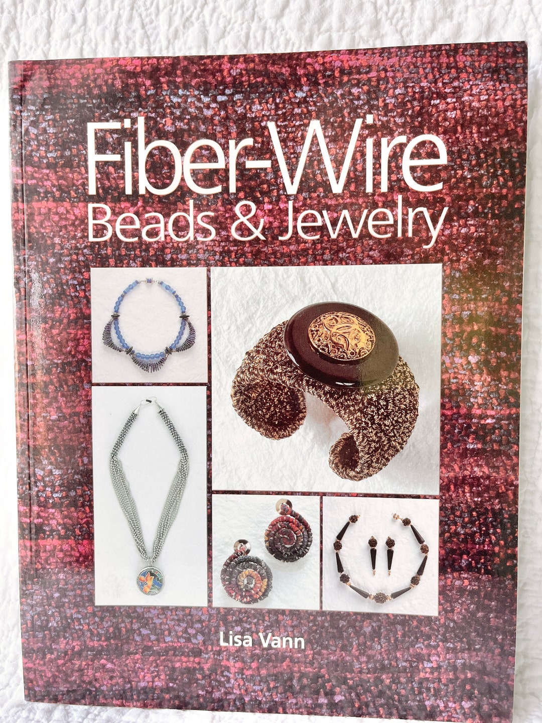 Fiber-wire Beads and Jewelry Book by Lisa Vann, How to Book - Etsy