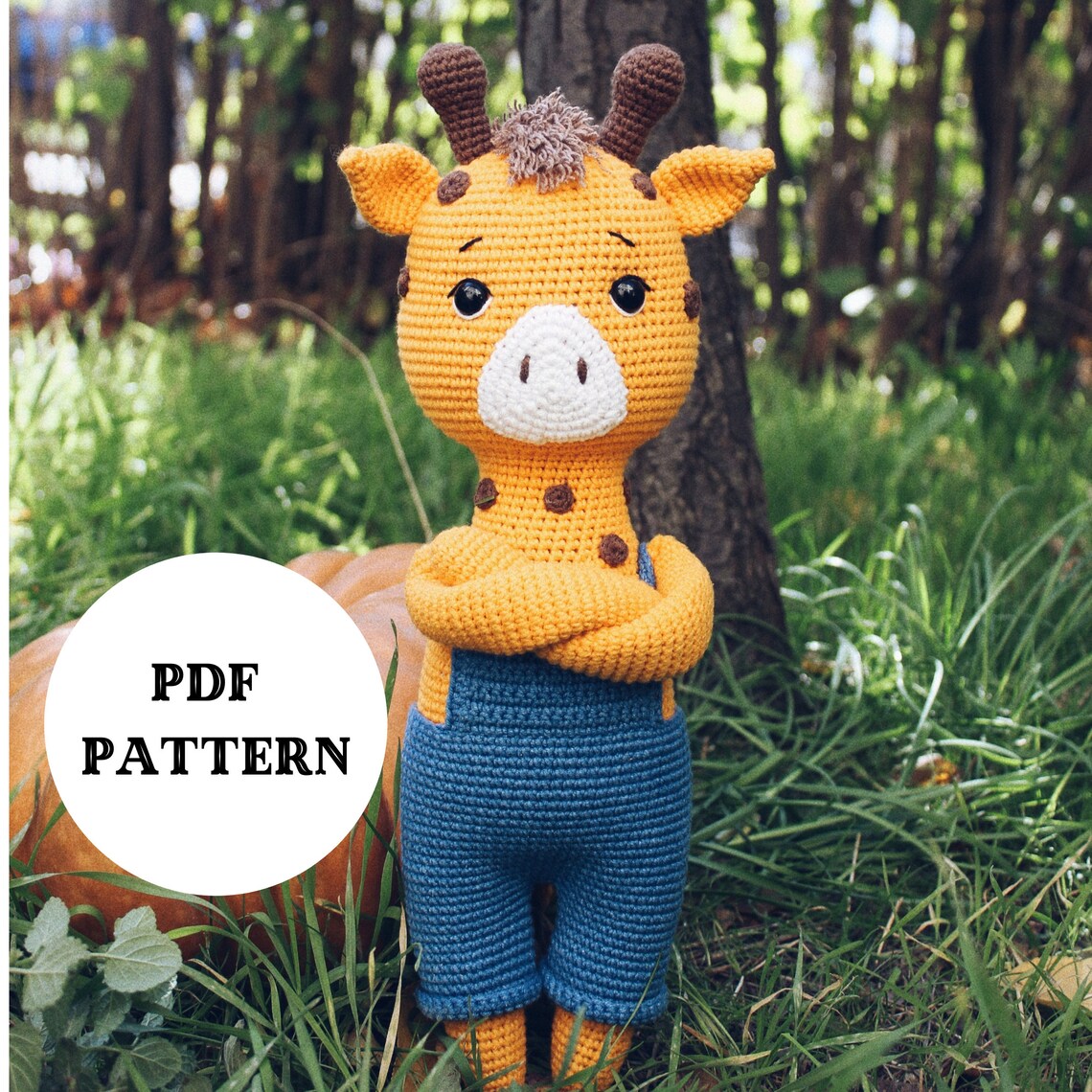 Crochet Pattern Giraffe Amigurumi Animals Toys Giraffe Toy - Etsy