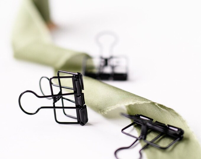 Metal Clip Black Clip Black Metal Clip Accessories for Photos - Etsy