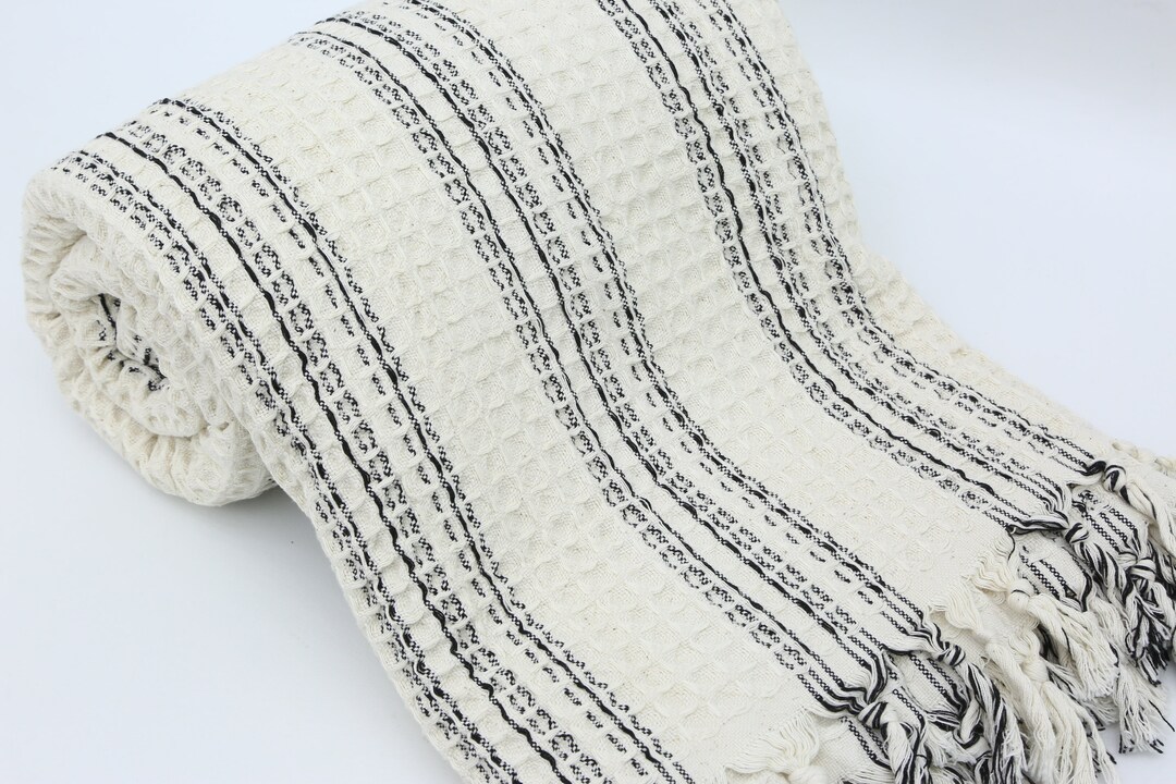 Turkish Blanket,turkish Bed Cover,white Blanket,cozy Bed Cover,bulk ...