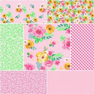 Riley Blake Spring Gardens 10 Inch Squares - Etsy