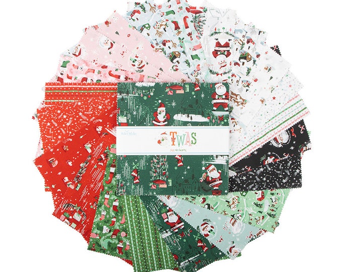 Riley Blake Twas 10 Inch Squares - Etsy