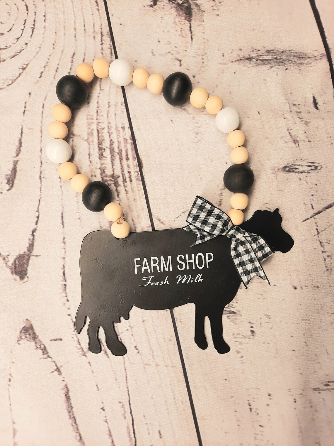 Farmhouse Pig Decorative Tray Décor | Etsy