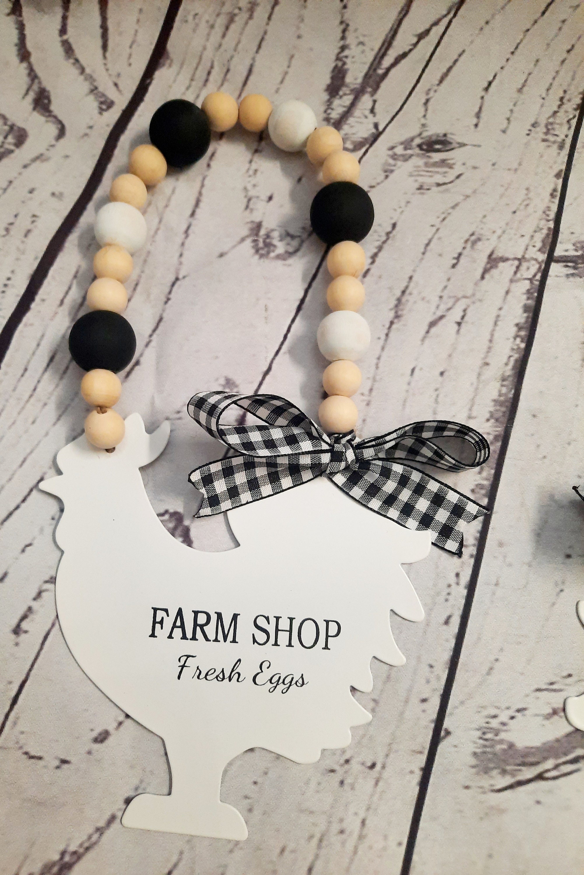 Farmhouse Pig Decorative Tray Décor - Etsy