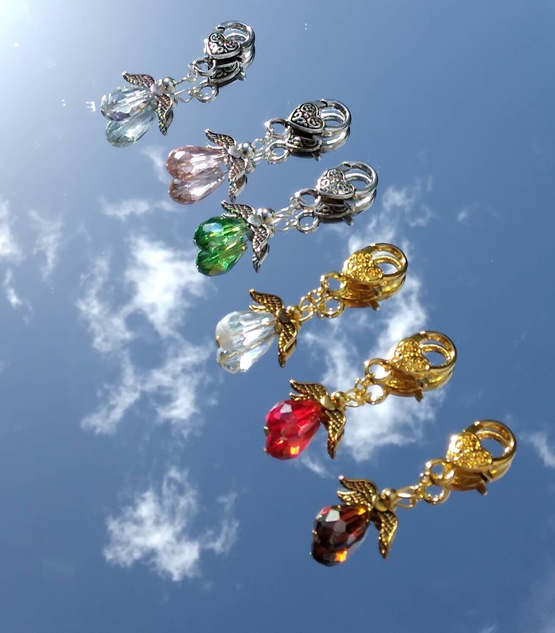 Angel Keyrings - Etsy