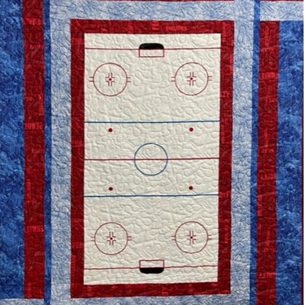 Hockey Quilt - Etsy