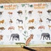 Printable Safari Wildlife Checklist | Zoo Scavenger Hunt for Kids ...