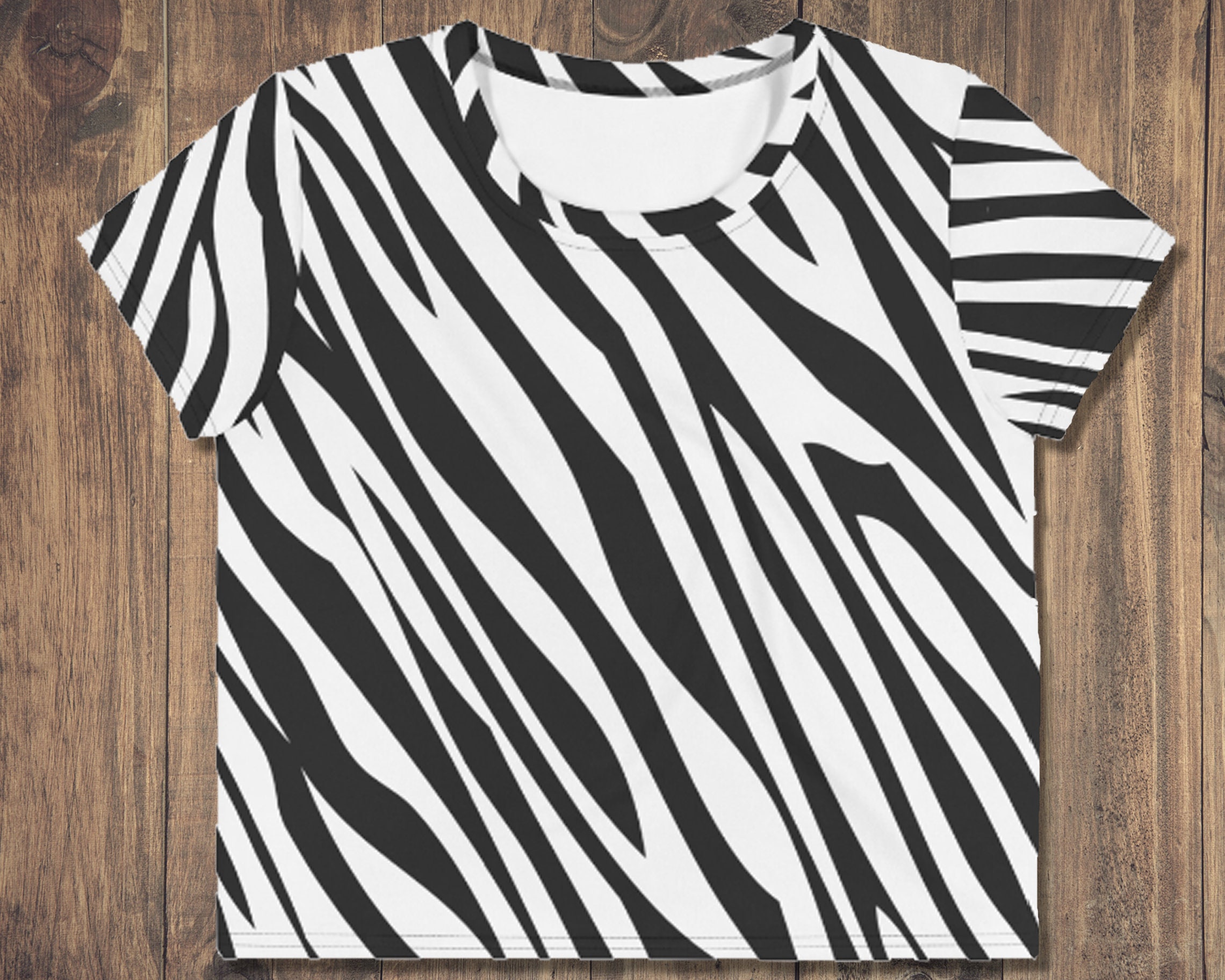Zebra Print T Shirts