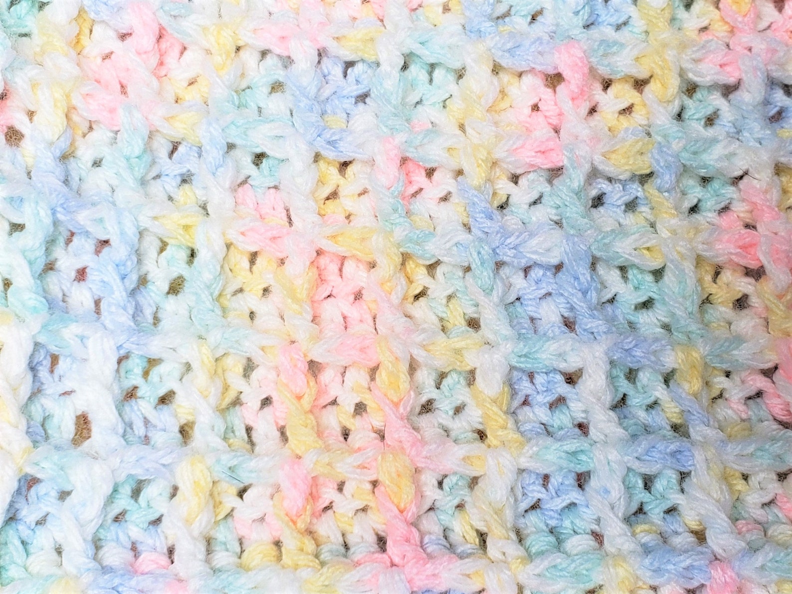 Waffle Stitch Baby Blanket Crochet PATTERN / Easy Crochet - Etsy