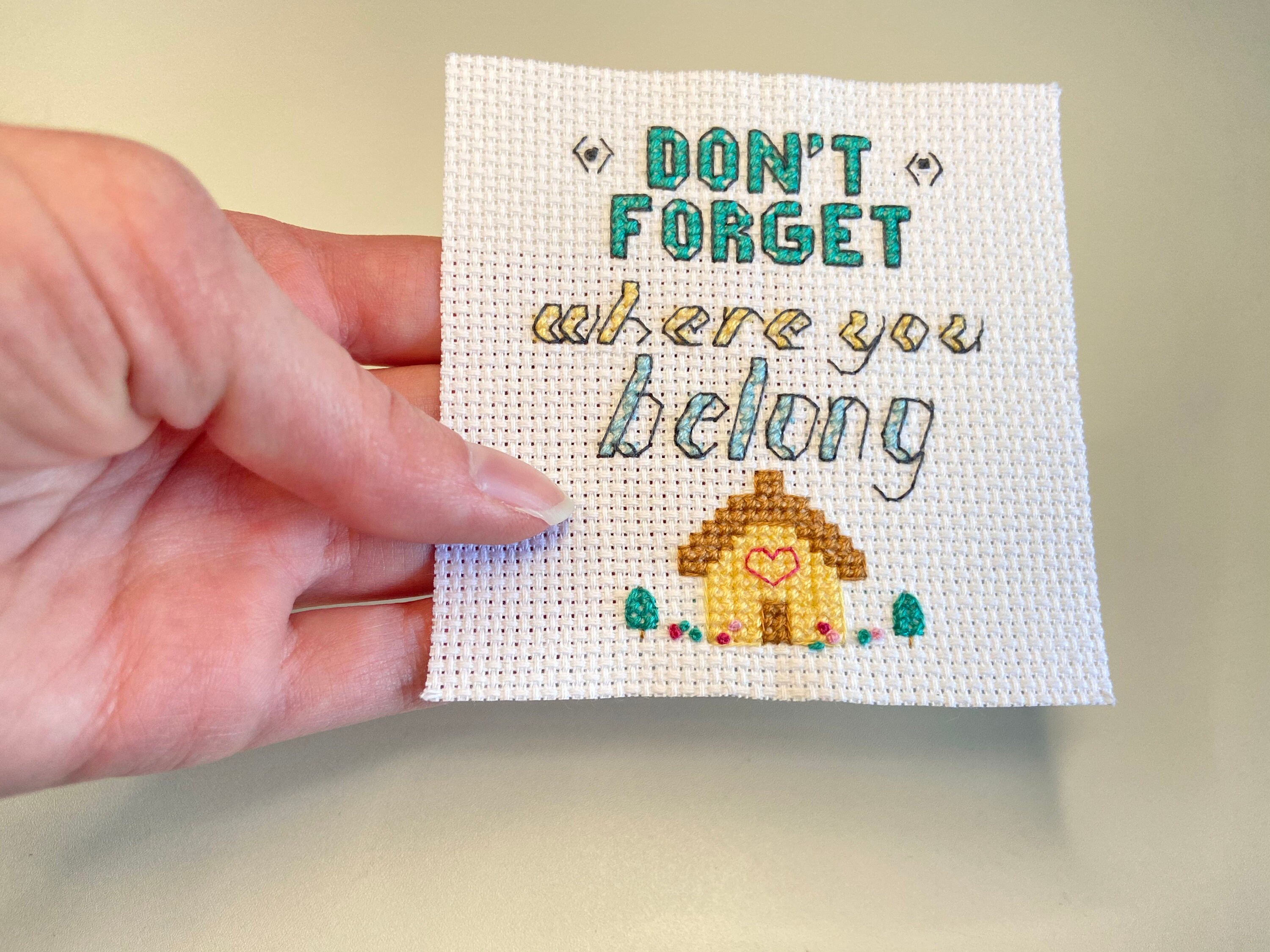 One Direction Cross Stitch Pattern PDF Digital Download Don't Forget ...