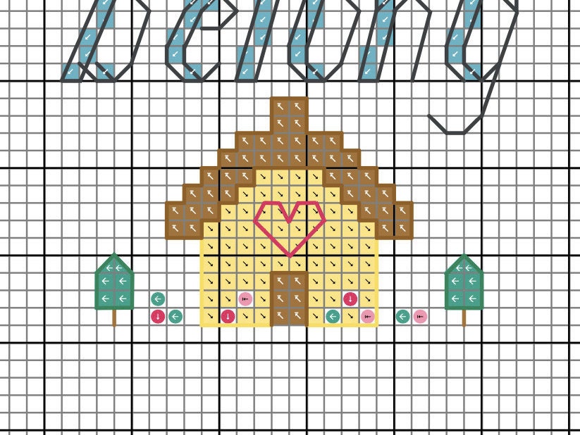 One Direction Cross Stitch Pattern PDF Digital Download Don't Forget ...