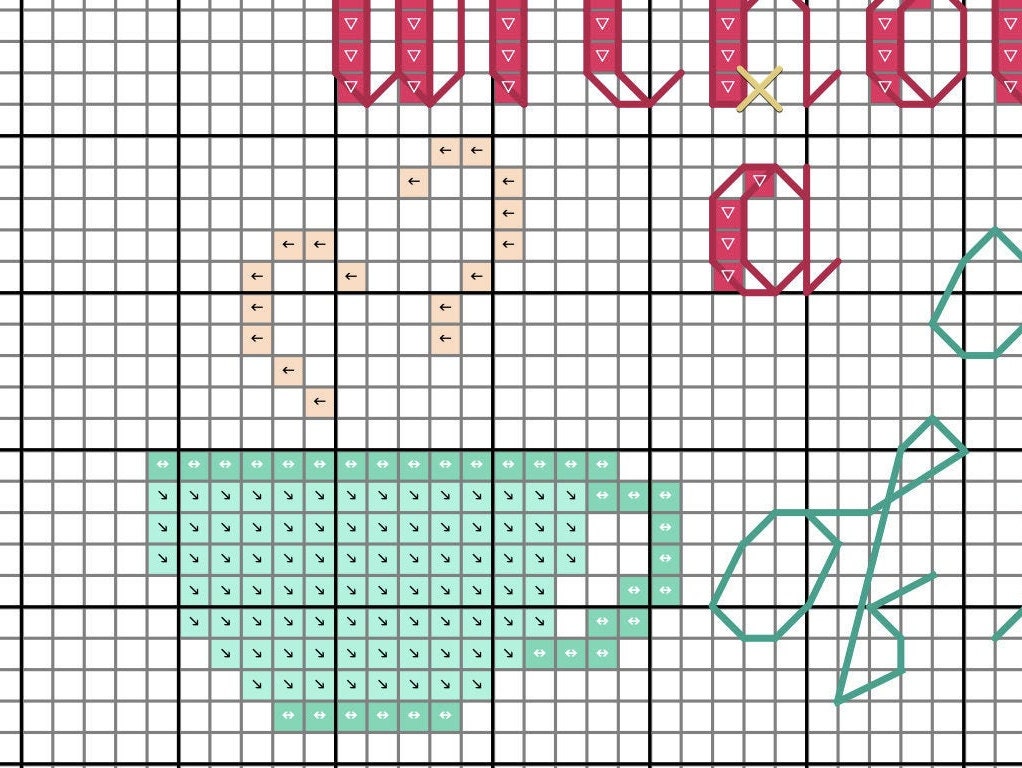 One Direction Cross Stitch Pattern PDF Digital Download Little Things ...